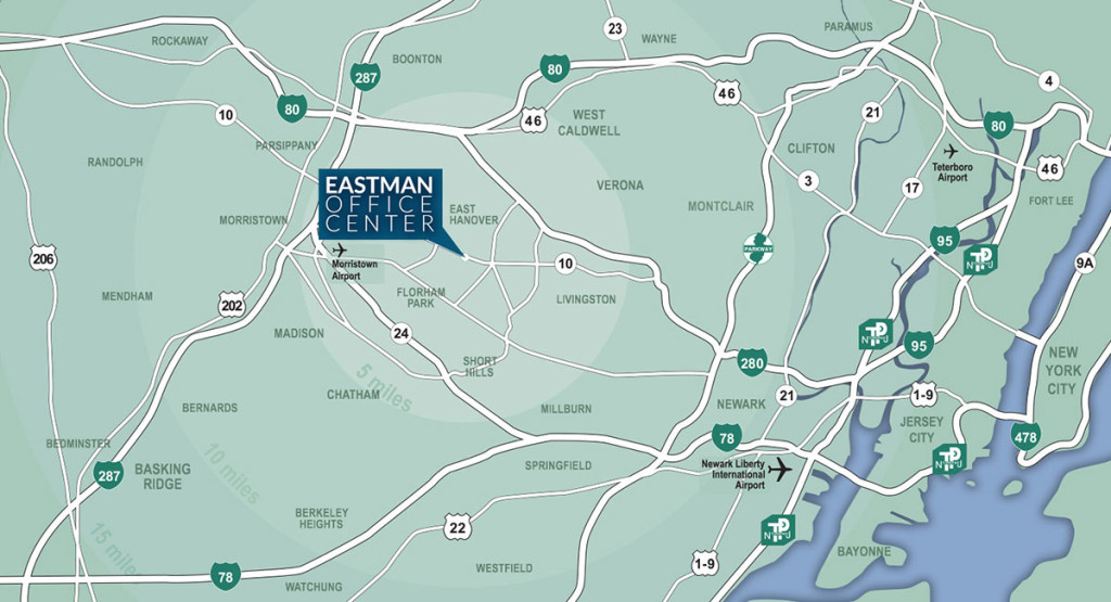 Regional Map | Eastman Office Center